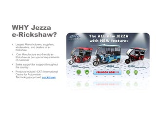 Leading e-Rickshaw Manufacturer in India | PDF