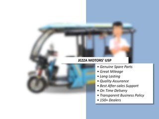 Jezza Motors - One Of India's Top E-Rickshaw Manufacturer | PDF