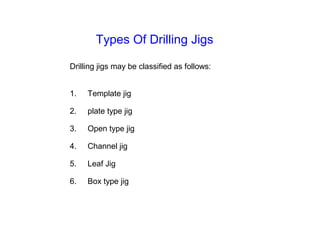 Jigs and Fixture | PPT