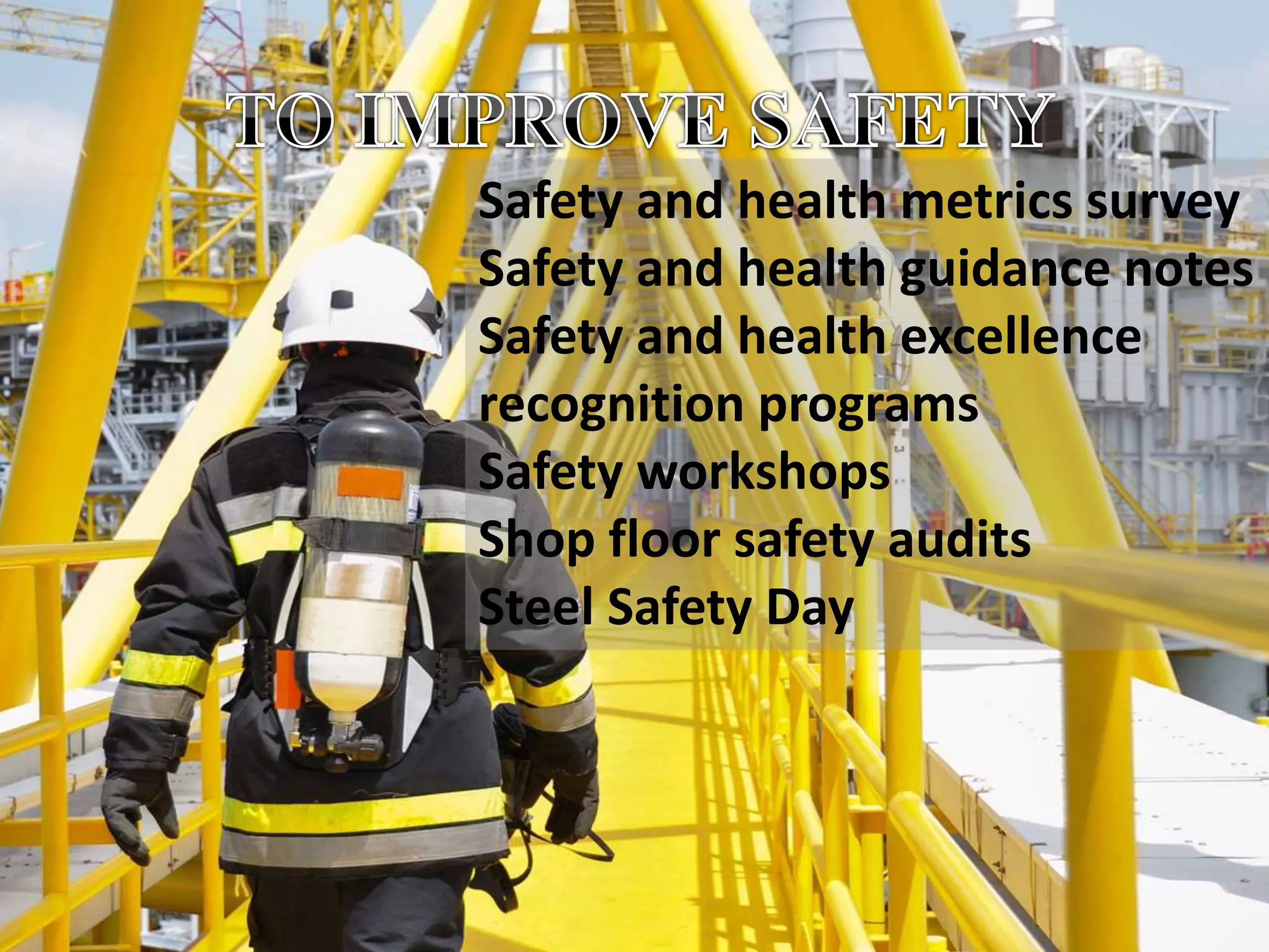 STEEL SAFETY DAY | PPTX