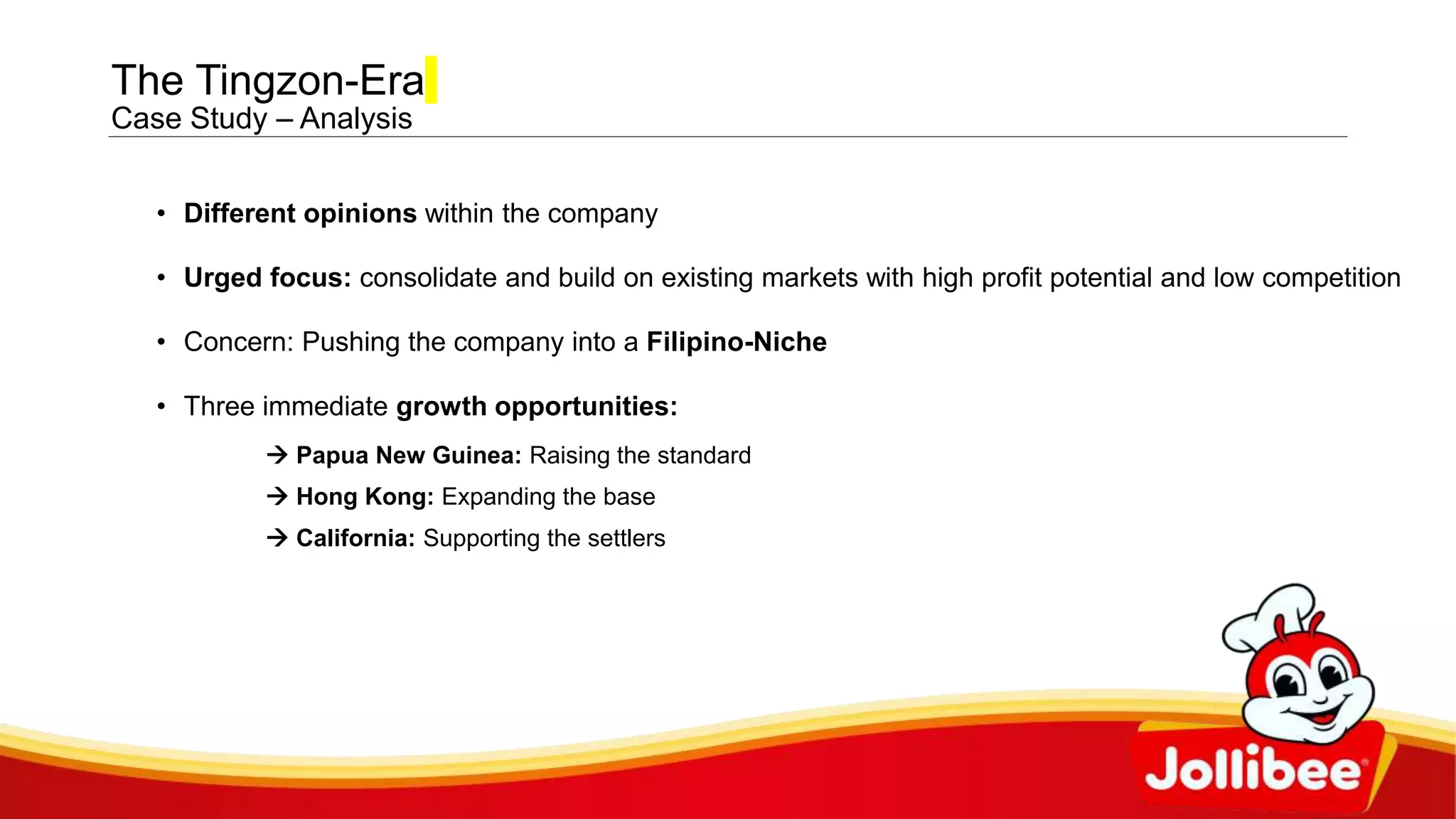 Jollibee Foods Corporation International Expansion | PPTX
