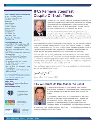 JFCS Fall Newsletter 2011 | PDF
