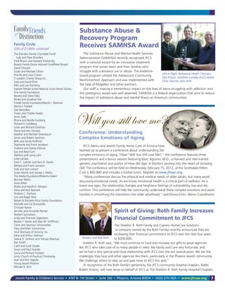 JFCS Winter Newsletter 2011 | PDF