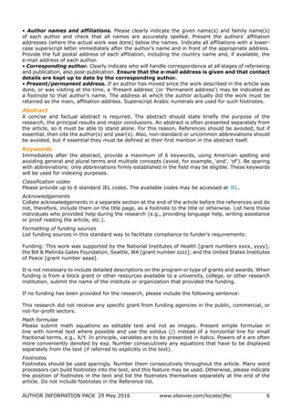 Jfe author guides | PDF