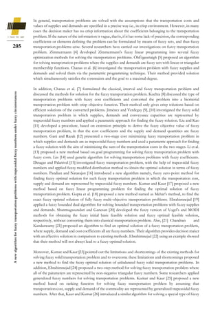 A new algorithm for fuzzy transportation problems with trapezoidal ...