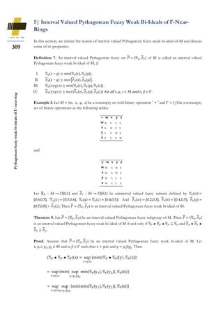Pythagorean fuzzy weak bi-ideals of Γ- near ring | PDF