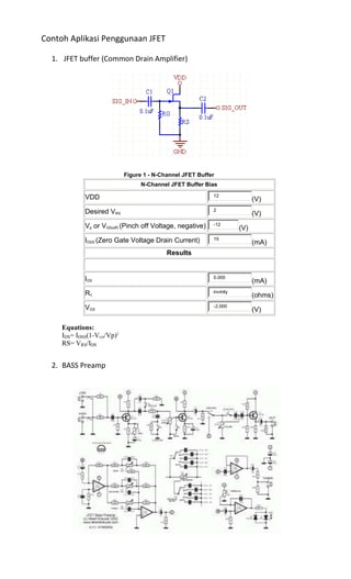 Jfet | DOCX