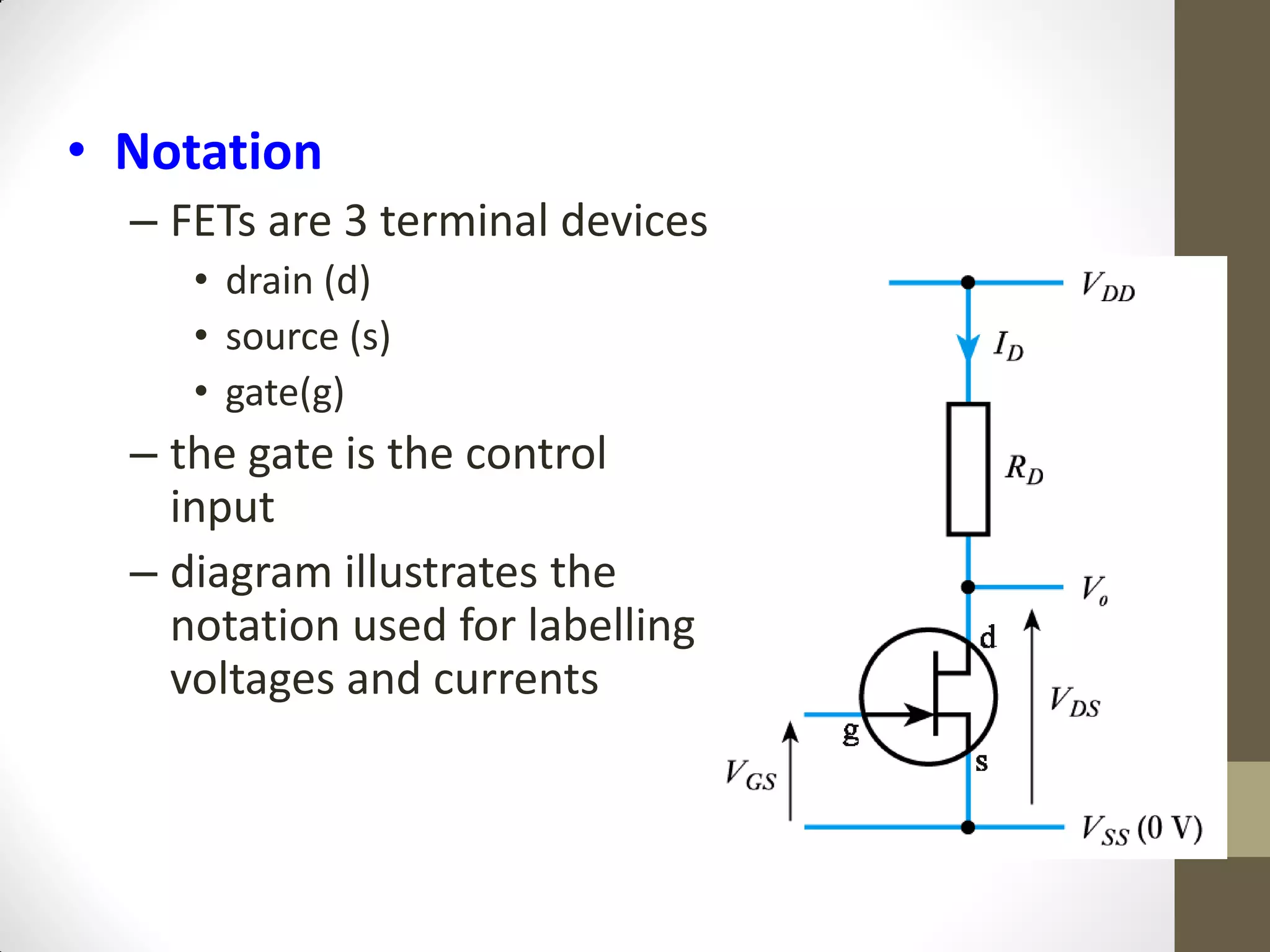 JFET Construction, Working Principle And V-I Characterstics | PDF