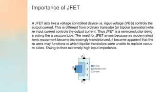 JFET | PPTX