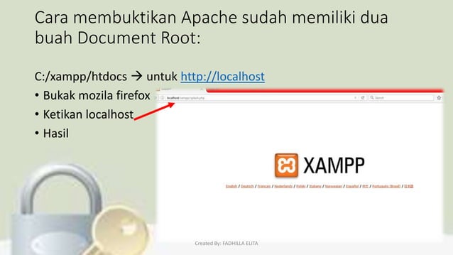 Tutorial membuat sertifikat autoriti pada xampp | PPTX