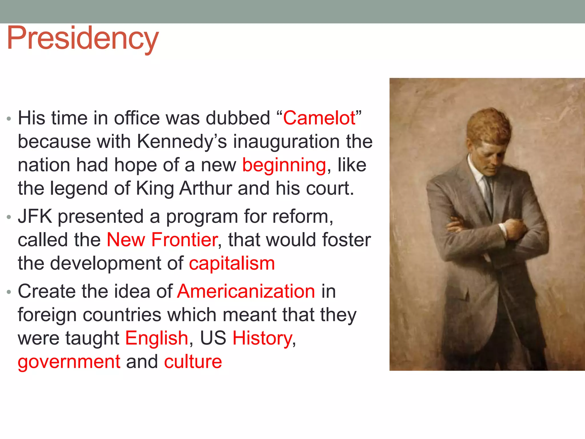 John F. Kennedy (JFK) | PPTX