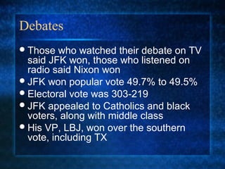 JFK | PPT | Political Issues & policy | Politics