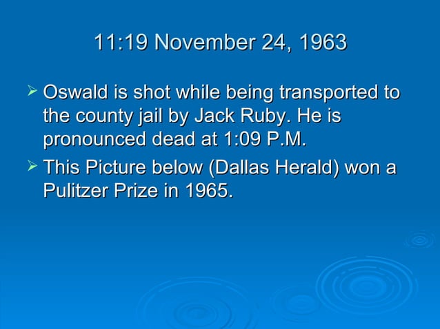 JFK assassination PPT | PPT