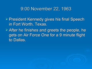 JFK assassination PPT | PPT