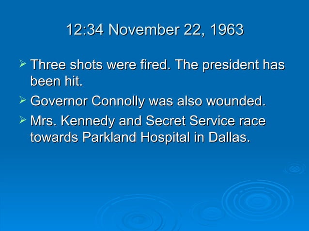 JFK assassination PPT | PPT