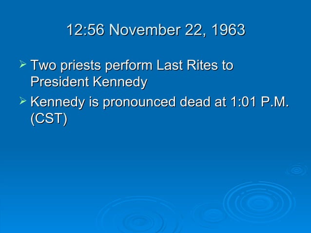 JFK assassination PPT | PPT