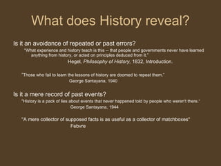 The JFK Assassination and Historical Truth | PPT