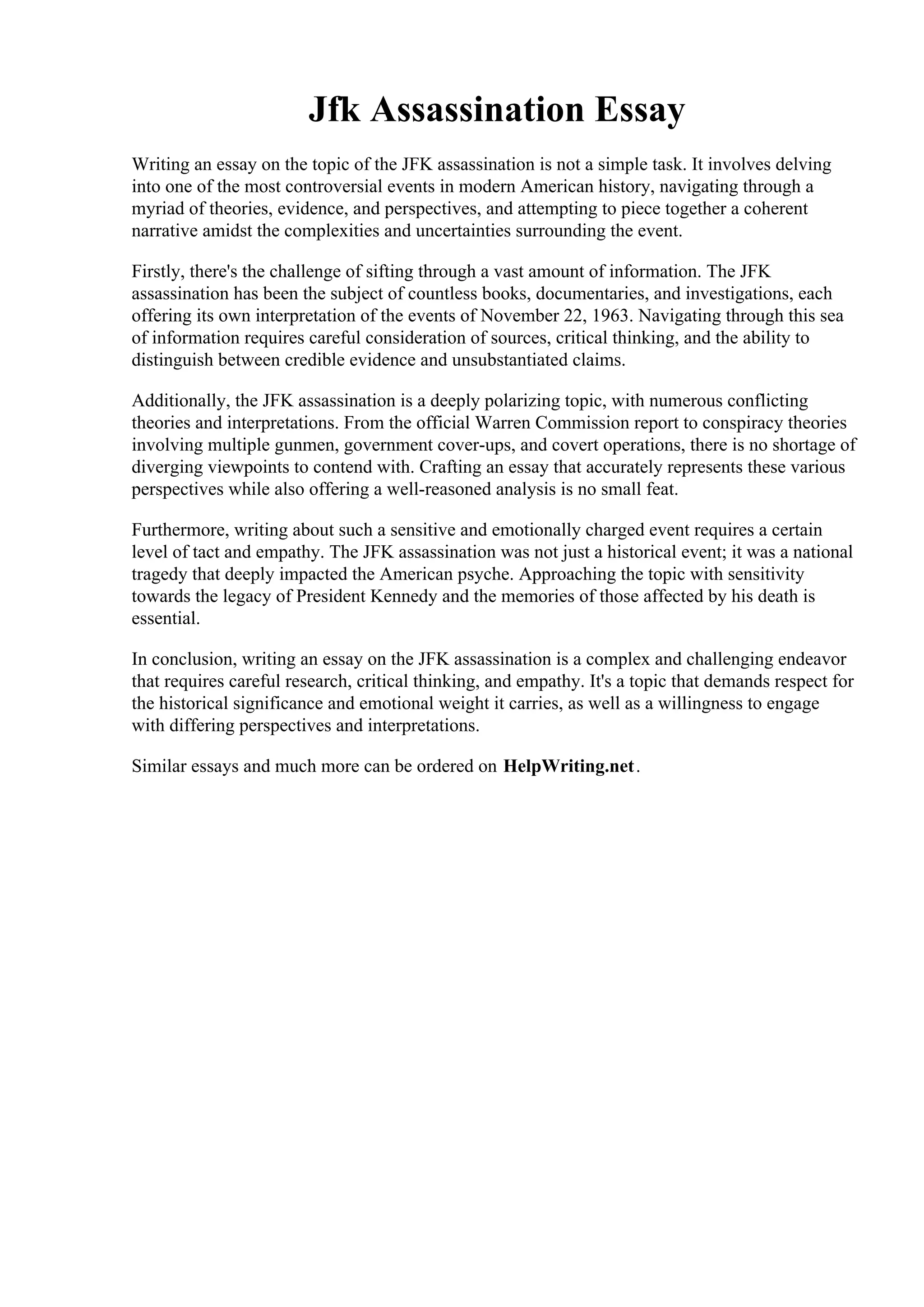 Jfk Assassination Essay.pdf