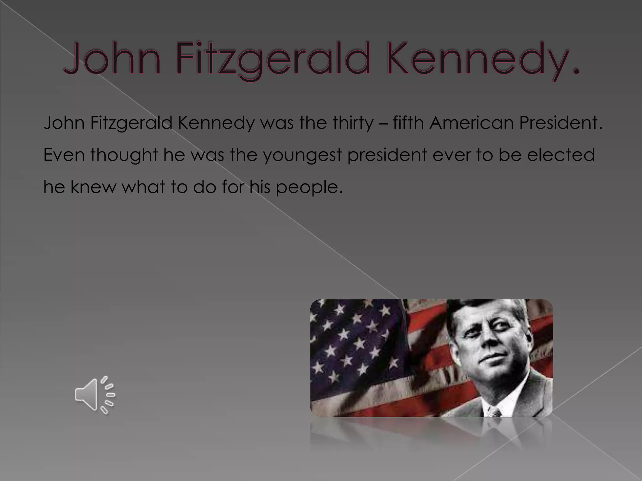 John F. Kennedy | PPTX