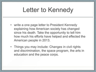 Jfk presentation 2 | PPTX