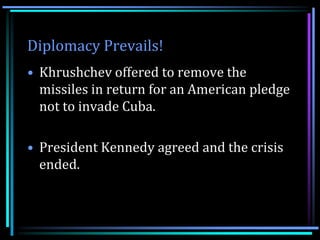 JFK's Foreign Policy | PPT