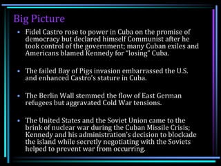 JFK's Foreign Policy | PPT