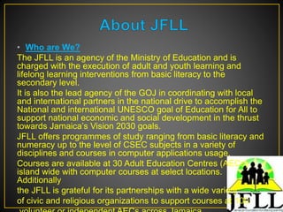 JFLL presentation | PPTX