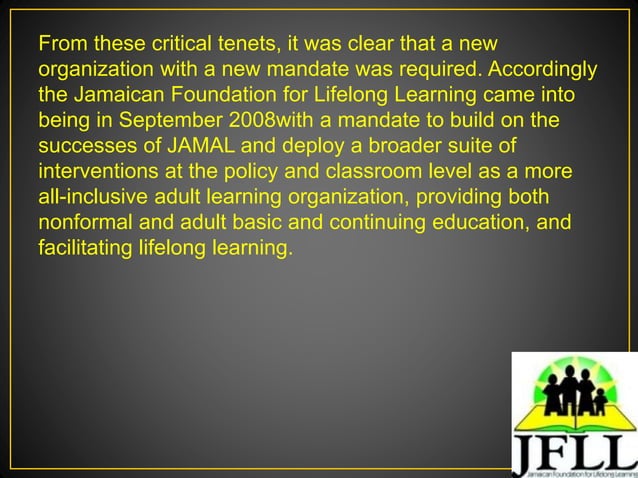 JFLL presentation | PPT