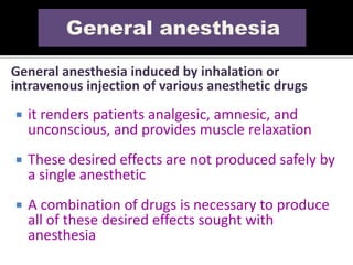 3.general anesth | PDF