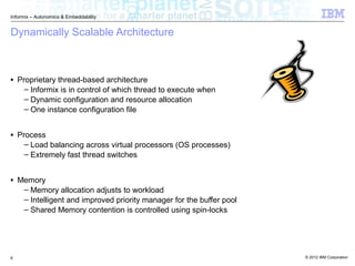 informix Embeddability and Autonomics | PPT