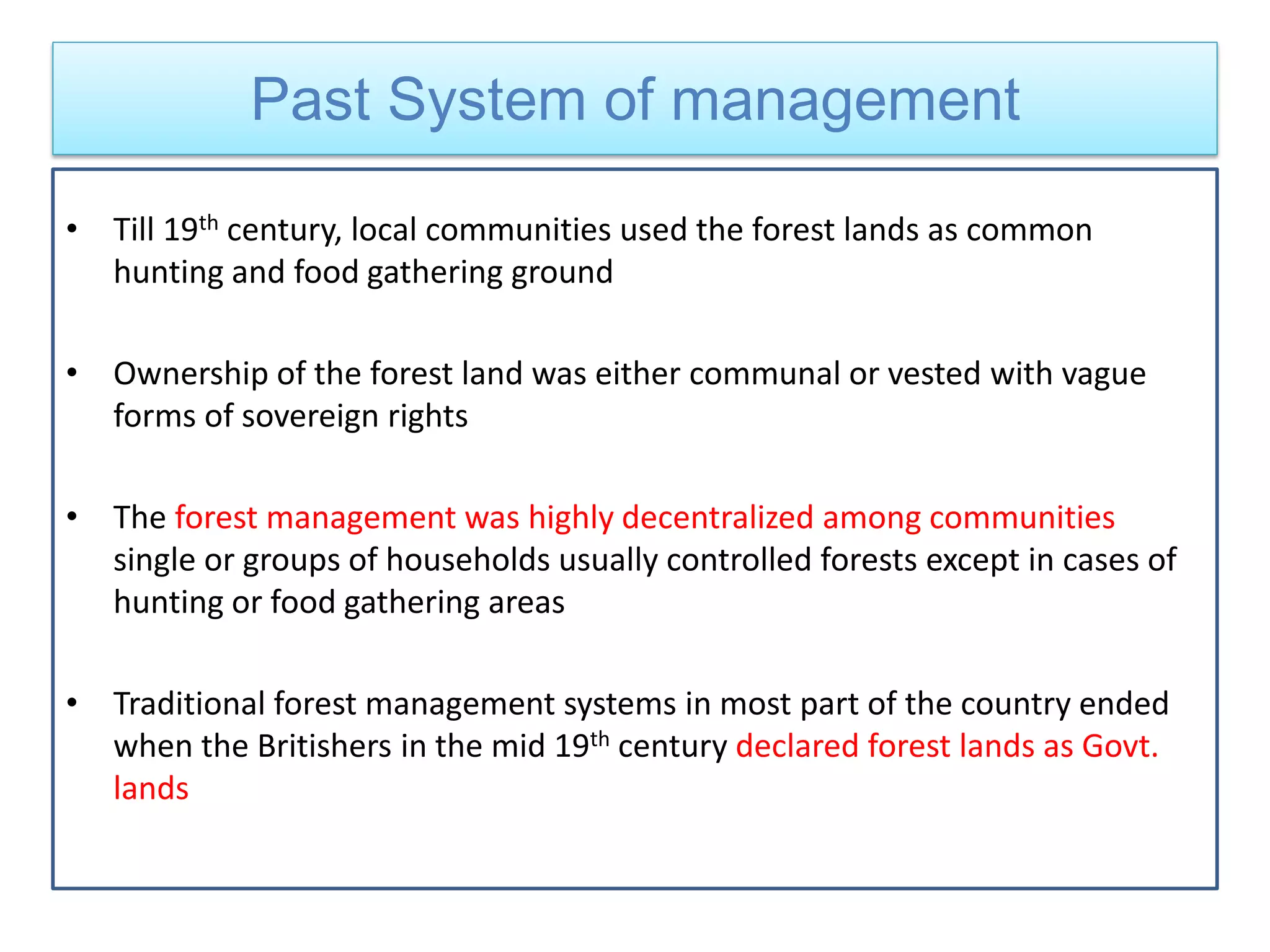 Joint Forest Management - Kerala | PDF