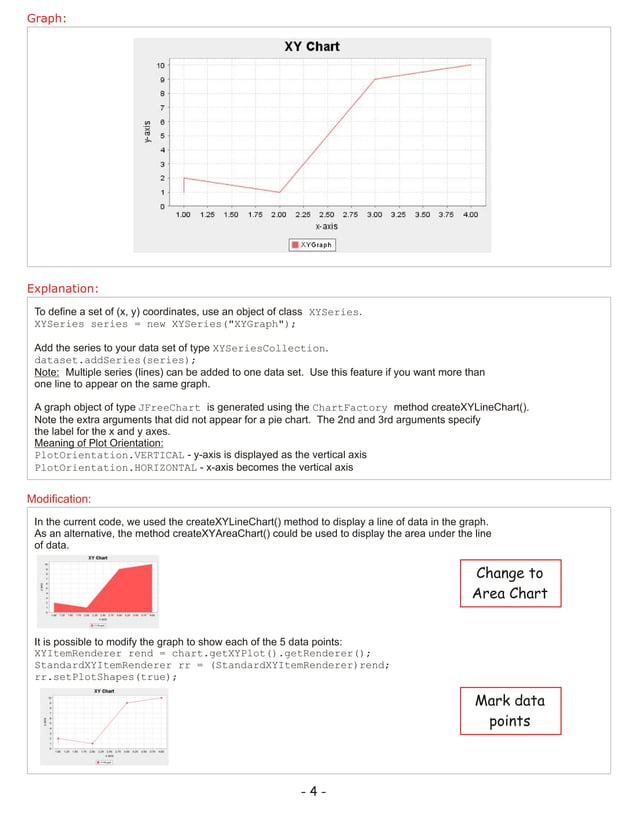 Jfreechart tutorial | PDF