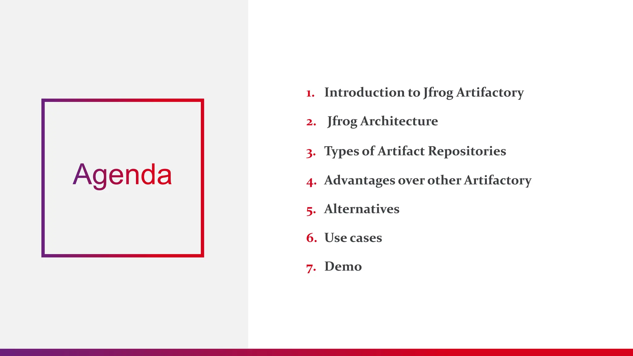 Introduction to JFrog Artifactory Presentation | PPTX