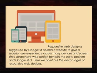 Advantages of responsive website | PPT