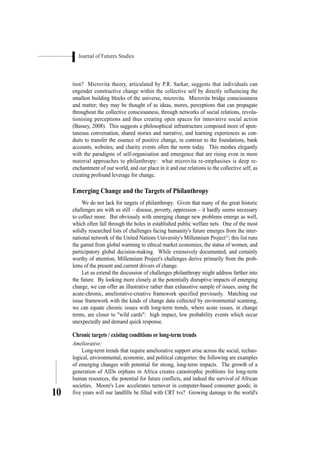 Philanthropy Transformed | PDF