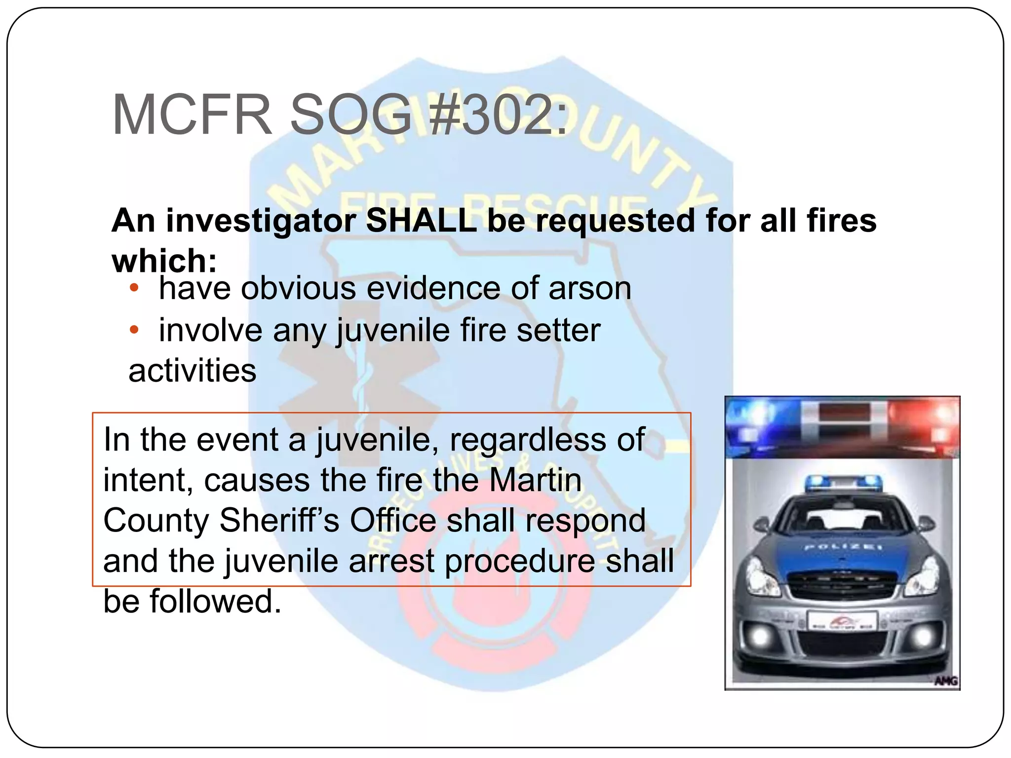 Juvenile Fire Setter Intervention Program | PPTX