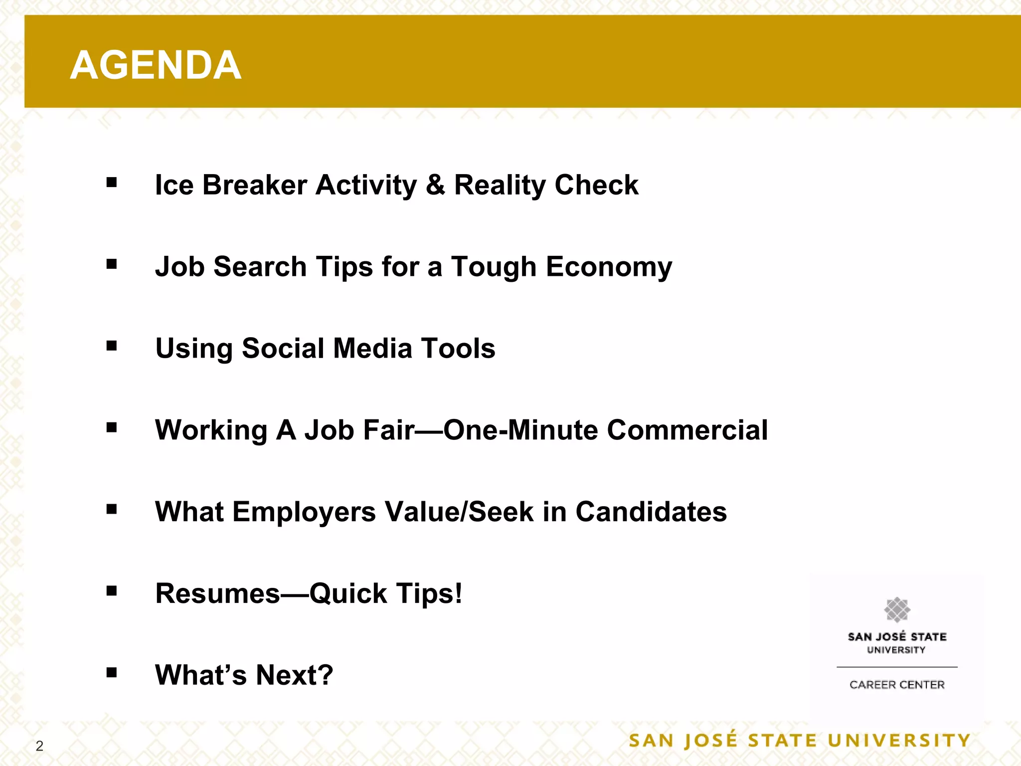 Job Fair Success Workshop 09 | PDF | Social Networking | Internet
