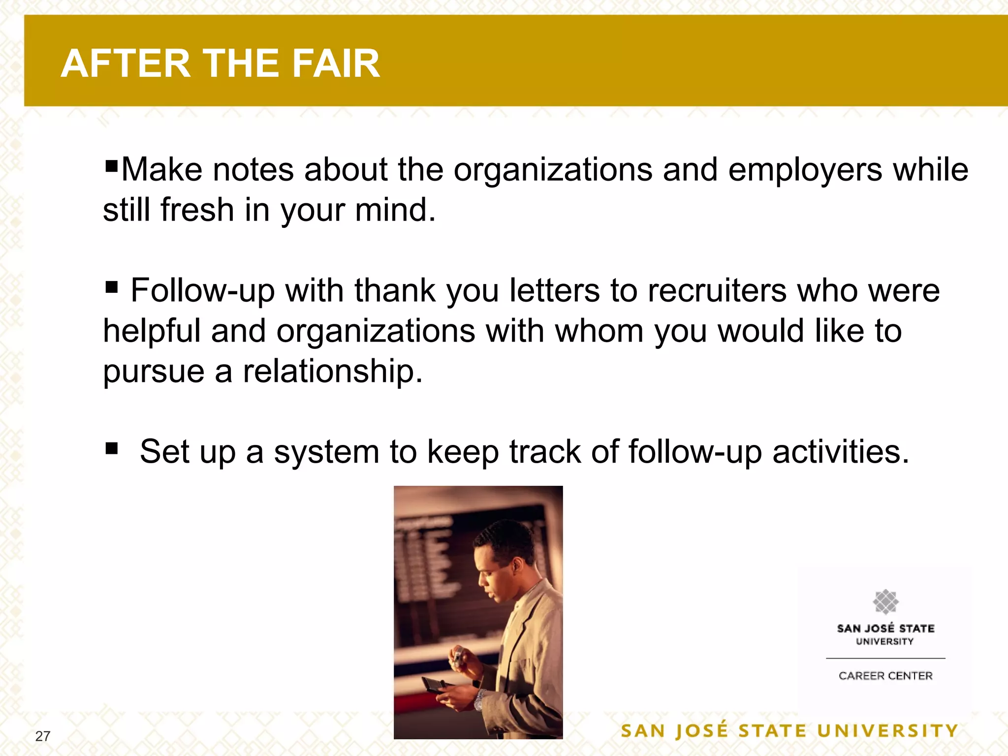 Job Fair Success Workshop 09 | PDF | Social Networking | Internet