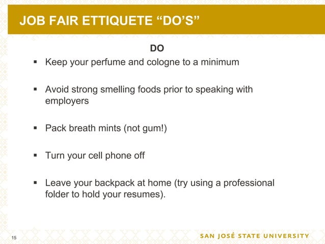 Job Fair Success Workshop 09 | PDF | Social Networking | Internet