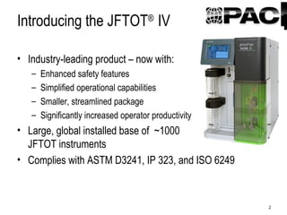 JFTOT IV | PPT