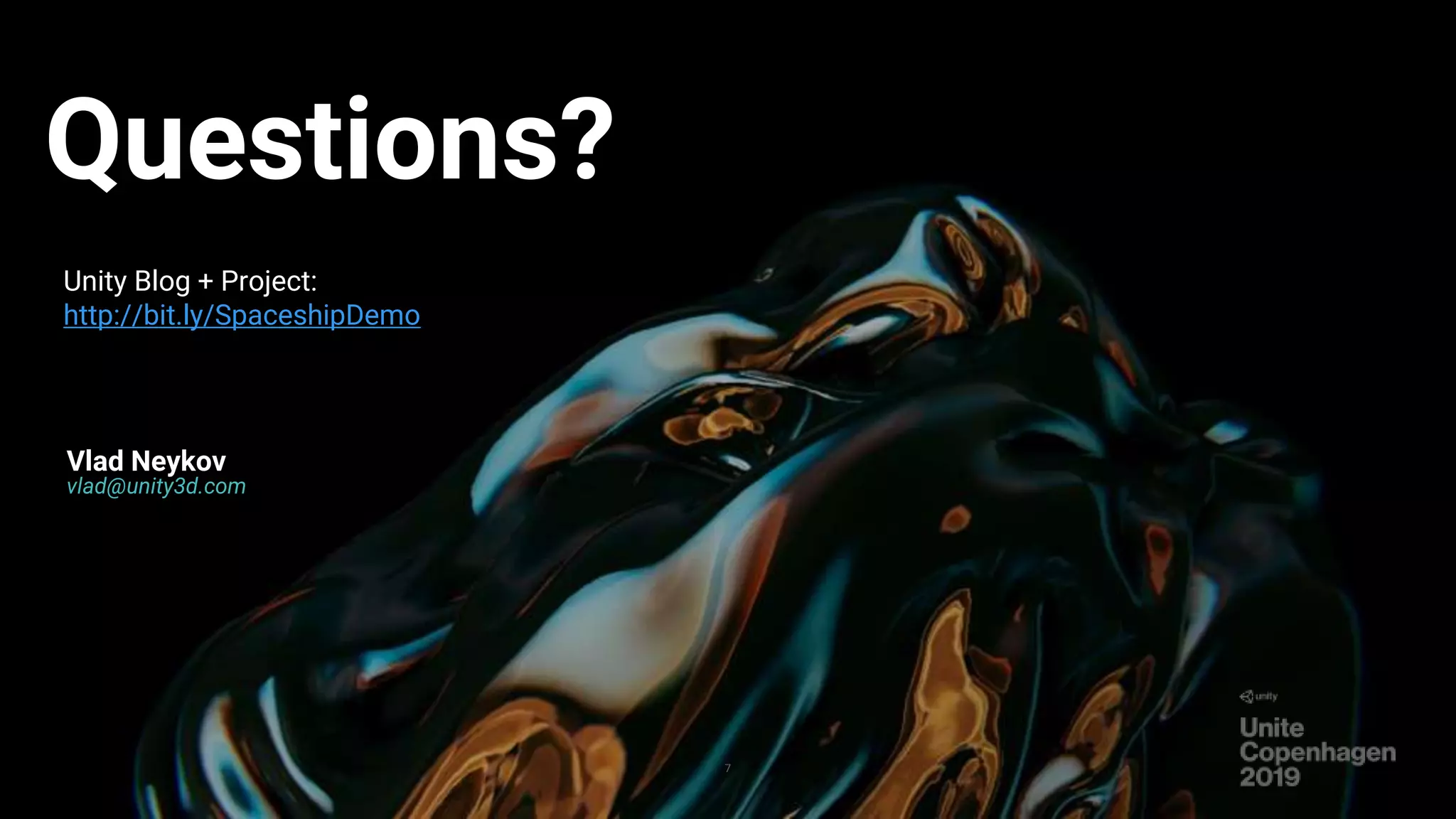 Building effects with VFX Graph in the Spaceship demo – Unite Copenhagen 2019 | PPTX | Graphics ...