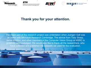 cvpr2009: class specific hough forest for object detection | PPT