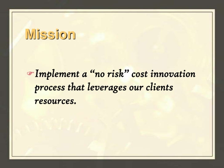 J Galts Cost Innovation Process