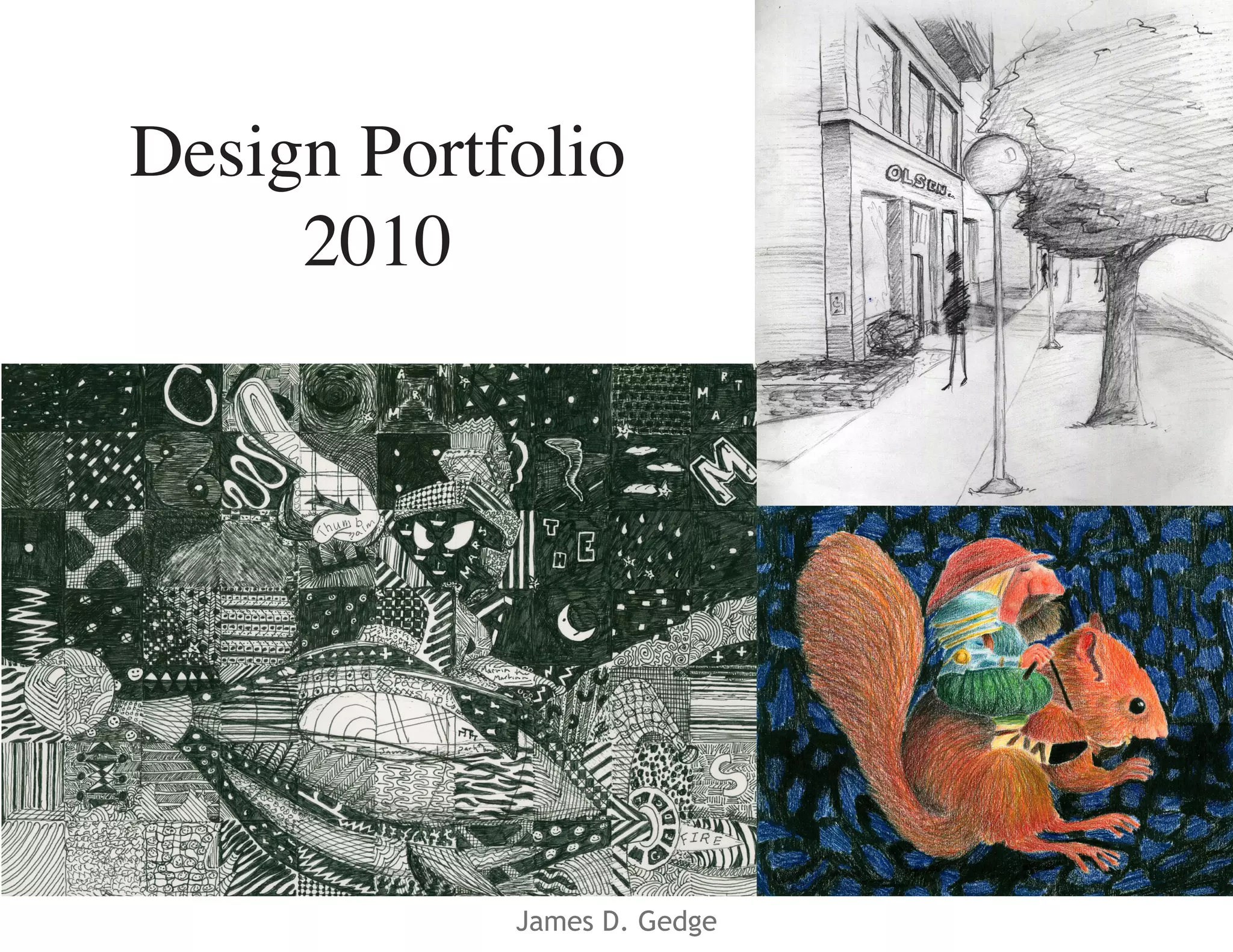 James Gedge Portfolio 2010 | PDF