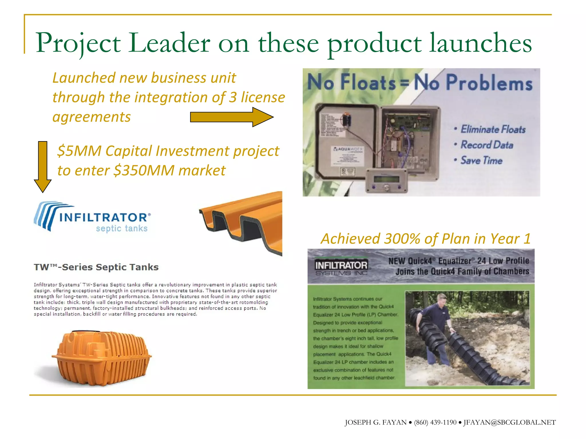 Joseph G. Fayan’s Portfolio | PPT