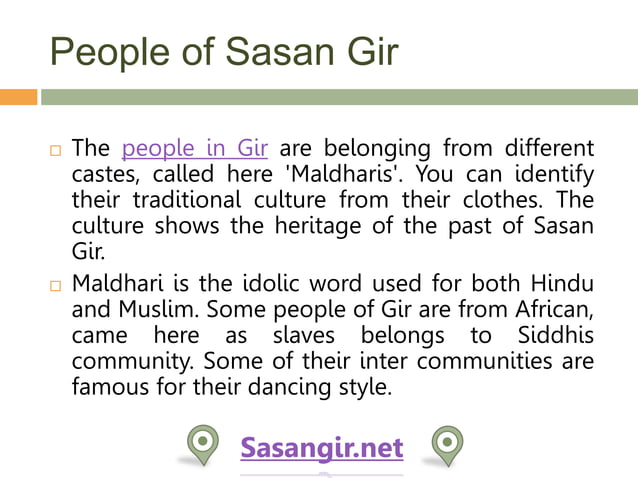 Sasan gir | PPTX | Africa Travel | Travel Locations