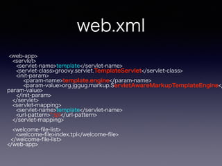 Markup Template Engine introduced Groovy 2.3 | PDF