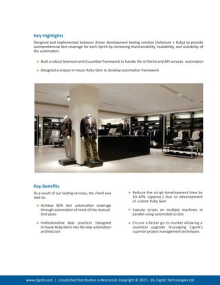 Case Study - Test Automation Helps Leading Retail ISV Achieve 80% More ...