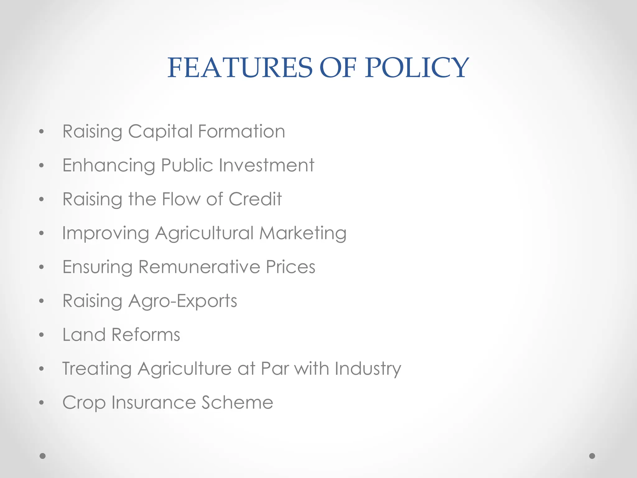 AGRICULTURAL PRICE POLICY -AGRICULTURAL ECONOMICS.pptx