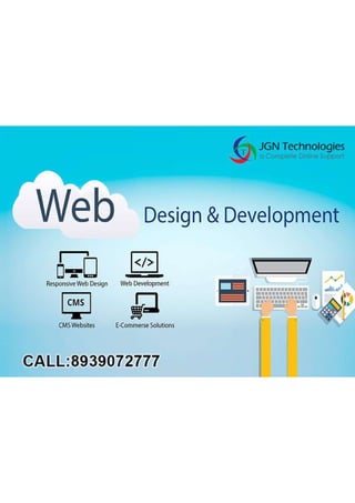 JGNTechnologies web design development app development | PDF